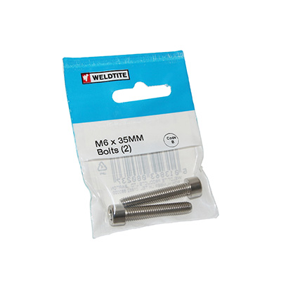 Weldtite Vis m6 x 35mm (paire) | 5.07 € - Culture Vélo