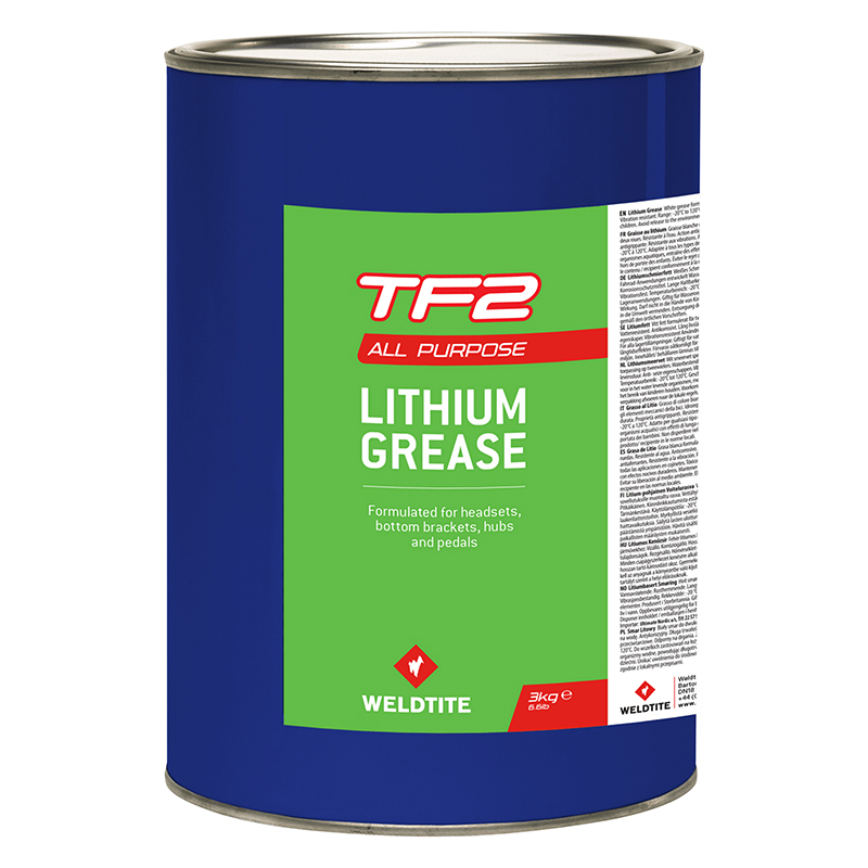 Weldtite Graisse velo tf2 lithium (pot 3kg) | 114.4 € - Culture Vélo