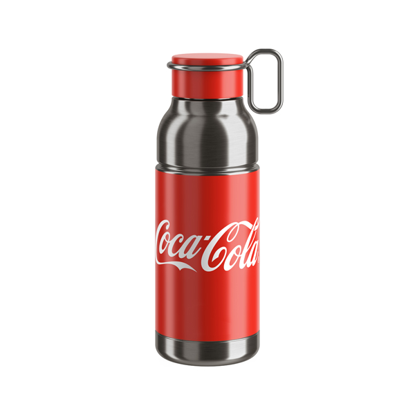 Elite Bidon mia coca-cola rouge/silver 650ml | 41.99 € - Culture Vélo
