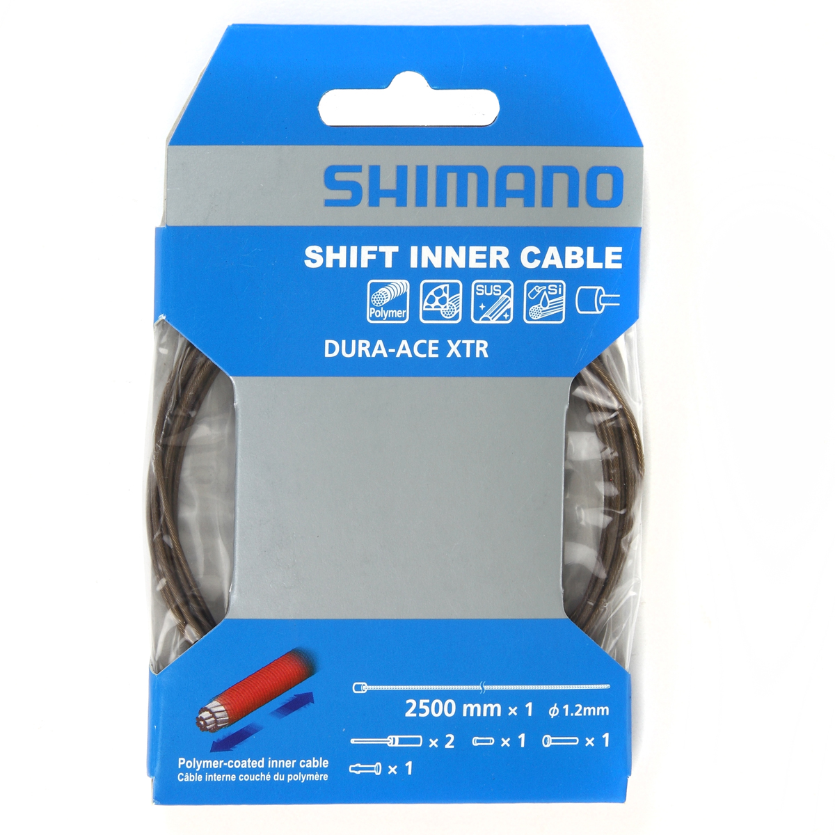 Shimano Embouts cable 1.2mm par 10 | 2.09 € - Culture Vélo